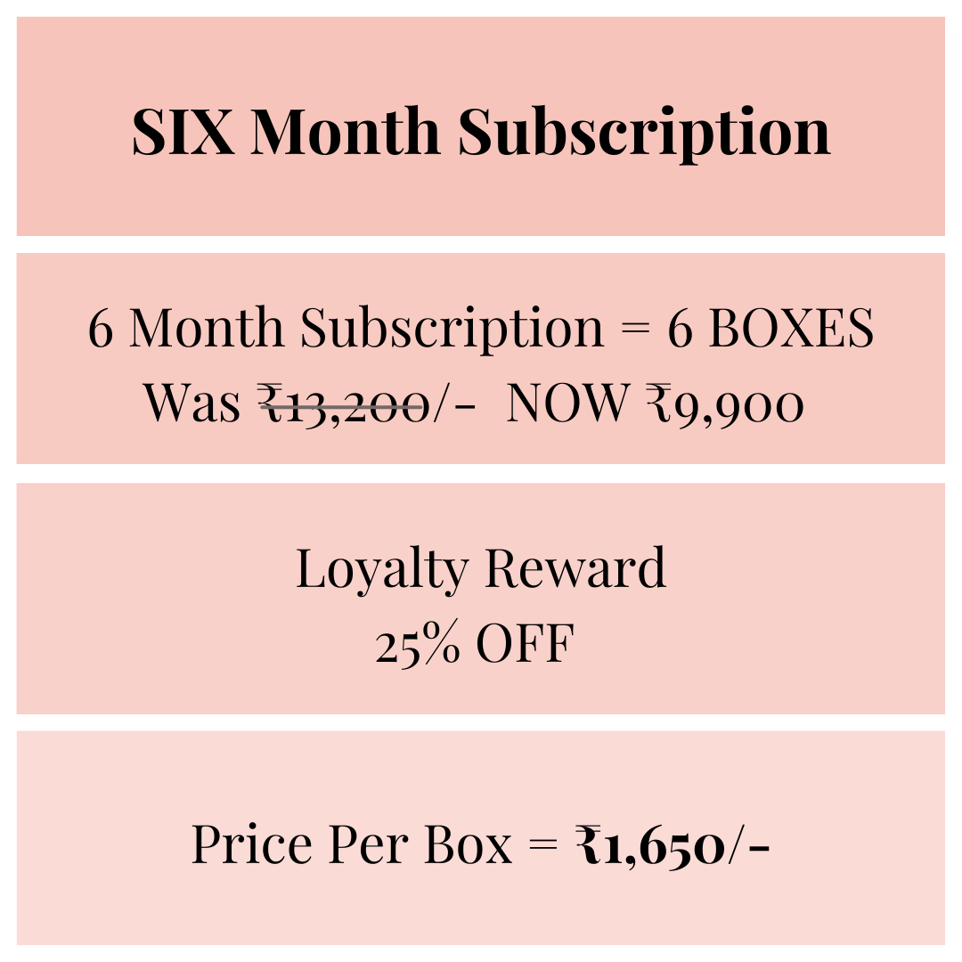 Six month subscription - Project Sunny Side Up